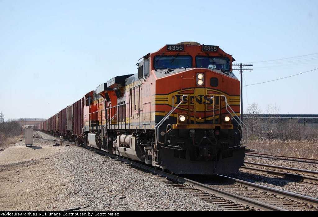 BNSF 4355 & 5731
